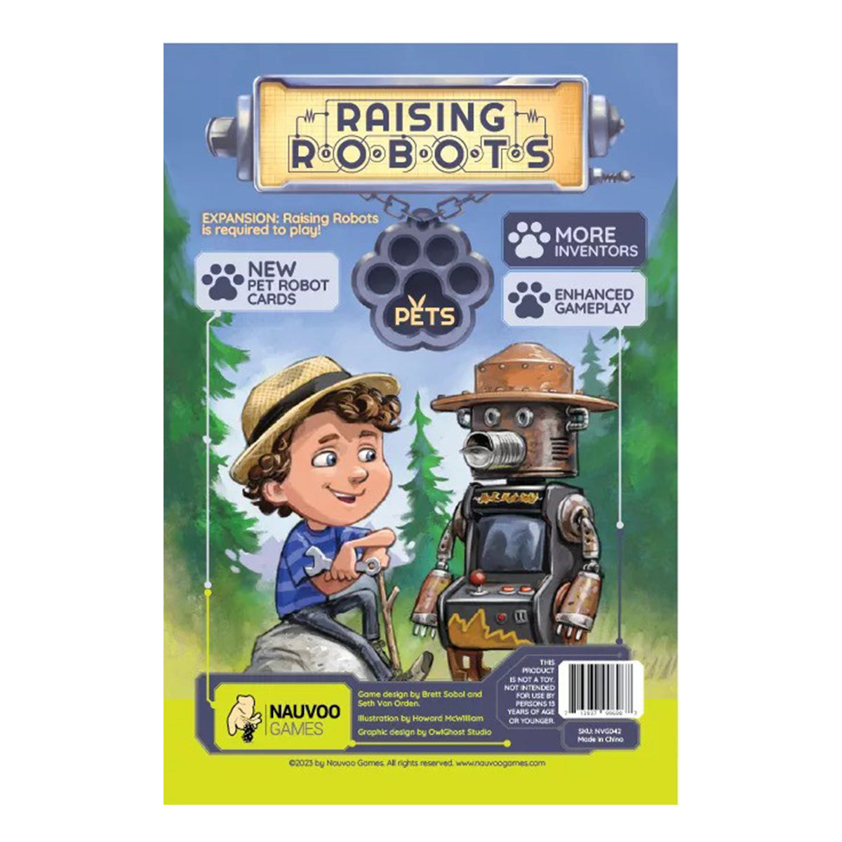 Raising Robots Pets Expansion – Gameology product