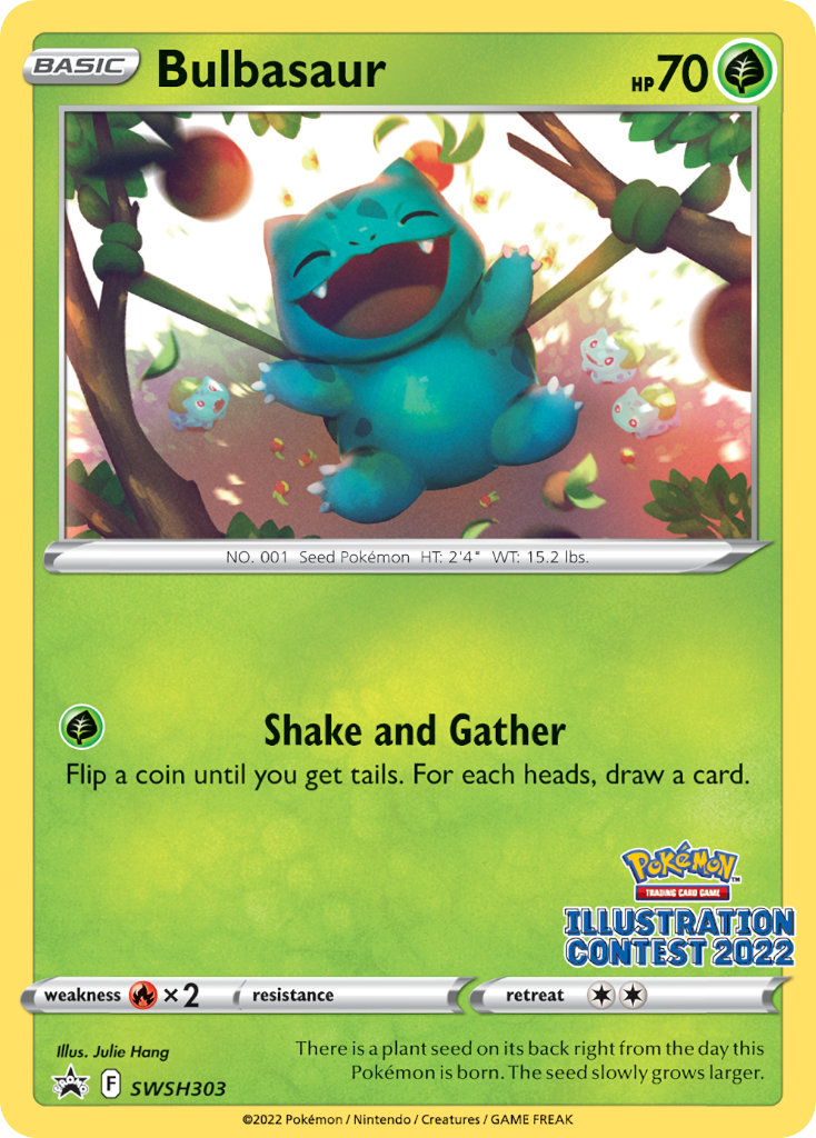 Bulbasaur SWSH303/307 - SWSH Black Star Promos – Gameology product