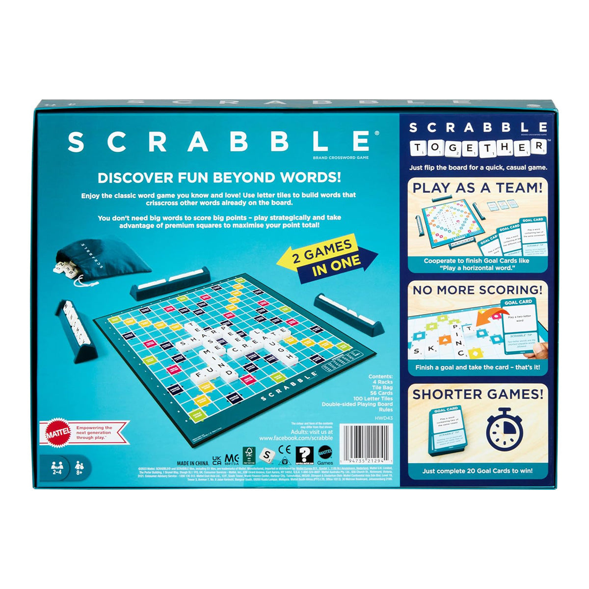 Scrabble - Refresh (2024) – Gameology product