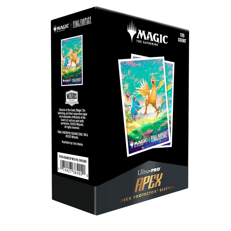 ULTRA PRO Magic MTG Final Fantasy 105ct APEX Deck Protector Sleeves Pr ...