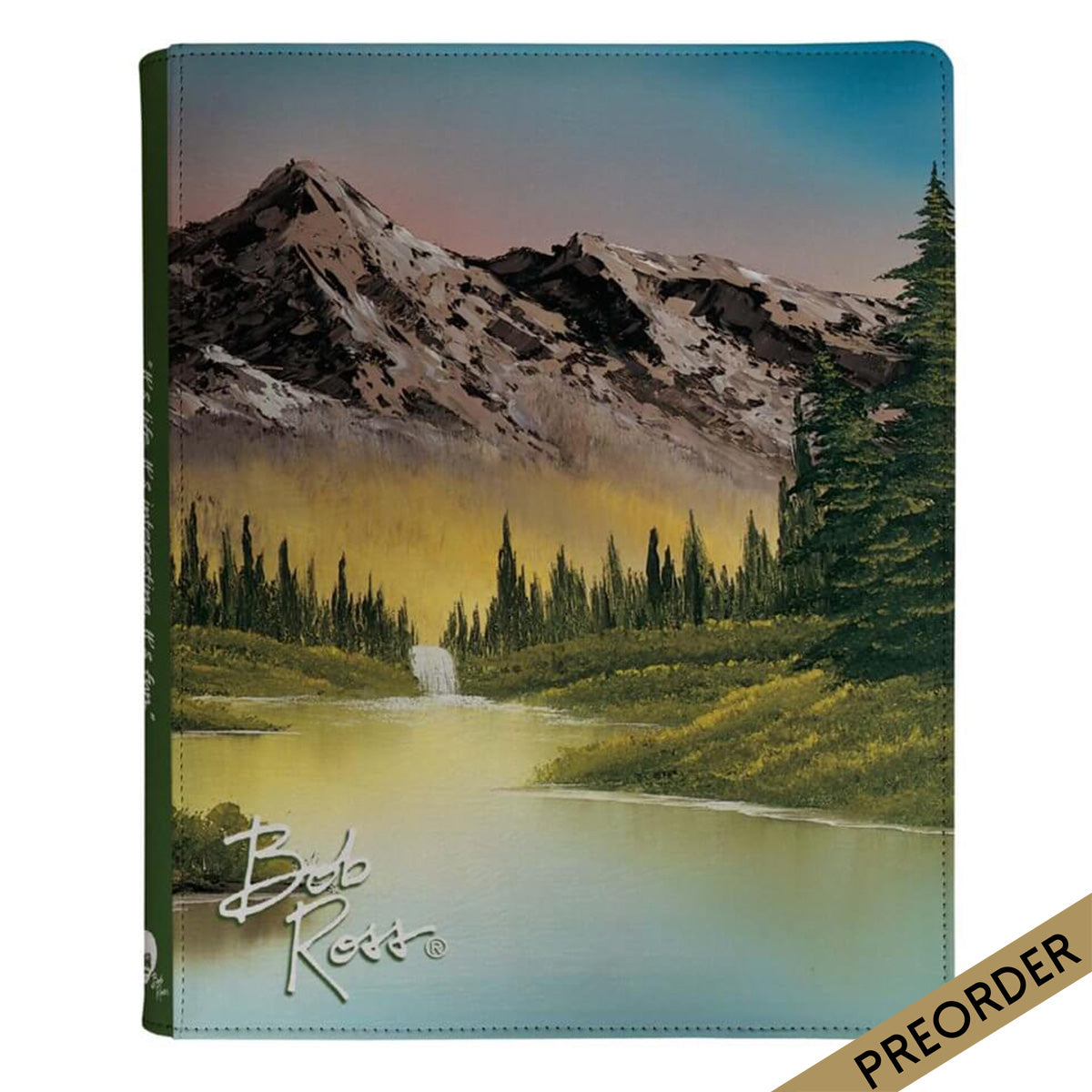 ULTRA PRO Bob Ross Collection Mountain Retreat 9PKT Zippered Pro Binde – Gameology product