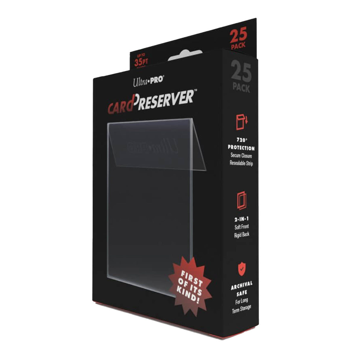 ULTRA PRO CardPreserver 25pk - Resealable Semi-Rigid Sleeves ...