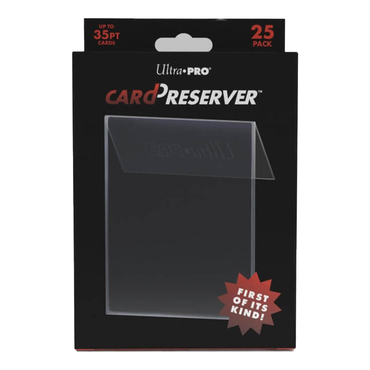 ULTRA PRO CardPreserver 25pk - Resealable Semi-Rigid Sleeves ...
