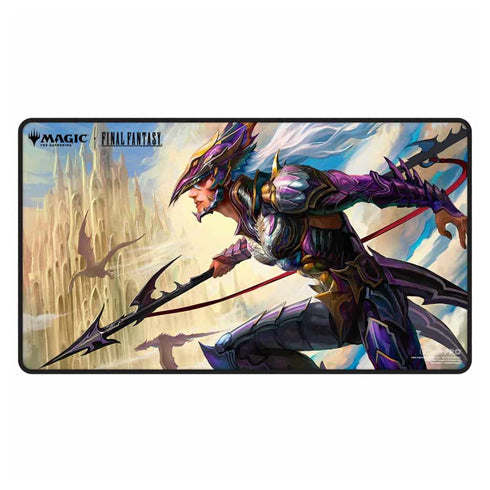 ULTRA PRO Magic MTG Final Fantasy Black Stitched Playmat Premium X ...