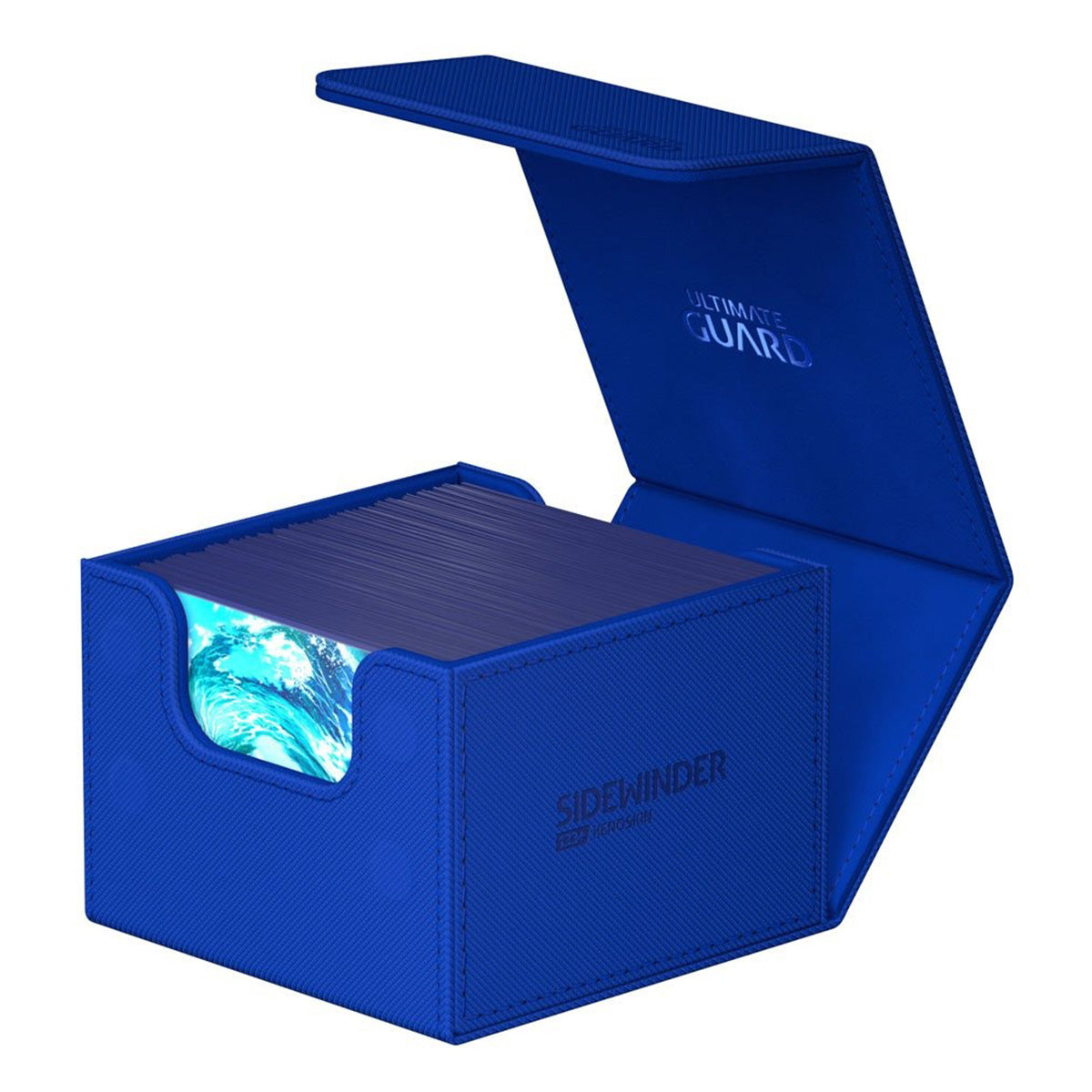 Ultimate Guard Sidewinder 133+ XenoSkin Monocolor Blue – Gameology product