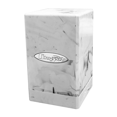 Ultra Pro: Marble Satin Tower: White - Black – Gameology product