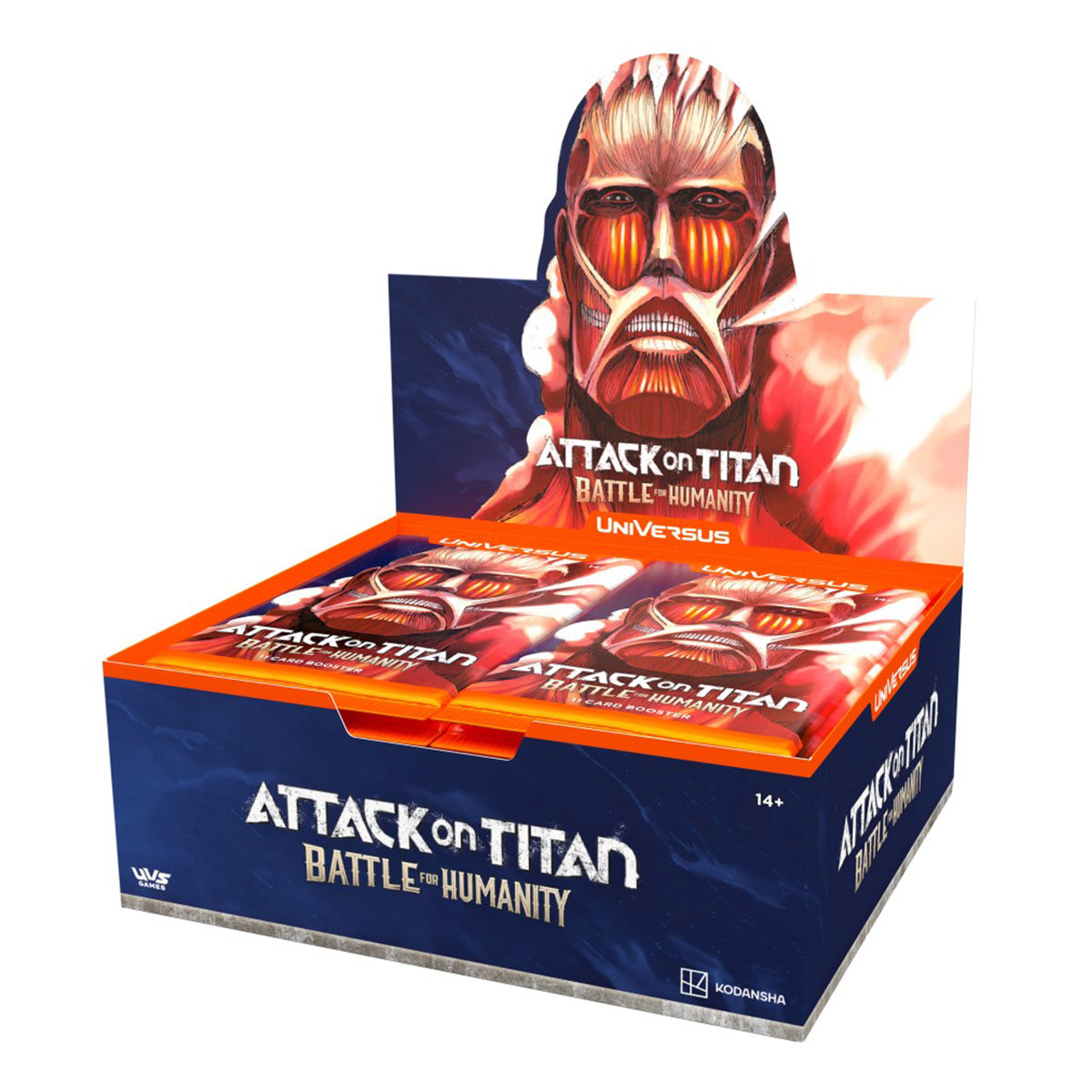 UniVersus Attack on Titan: Battle for Humanity Booster Box – Gameology ...