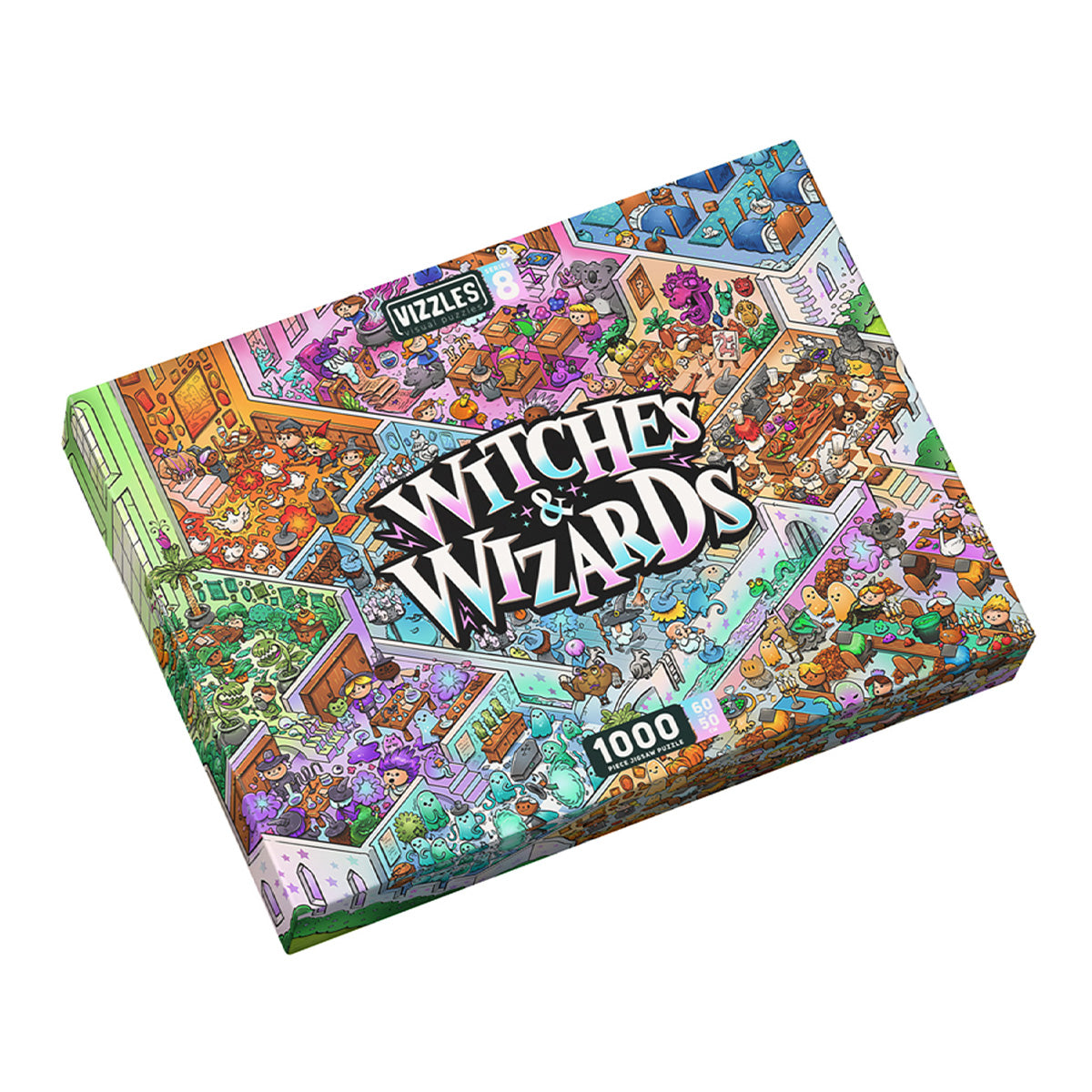 Vizzles Witches and Wizards 1000pc Jigsaw Puzzle – Gameology product