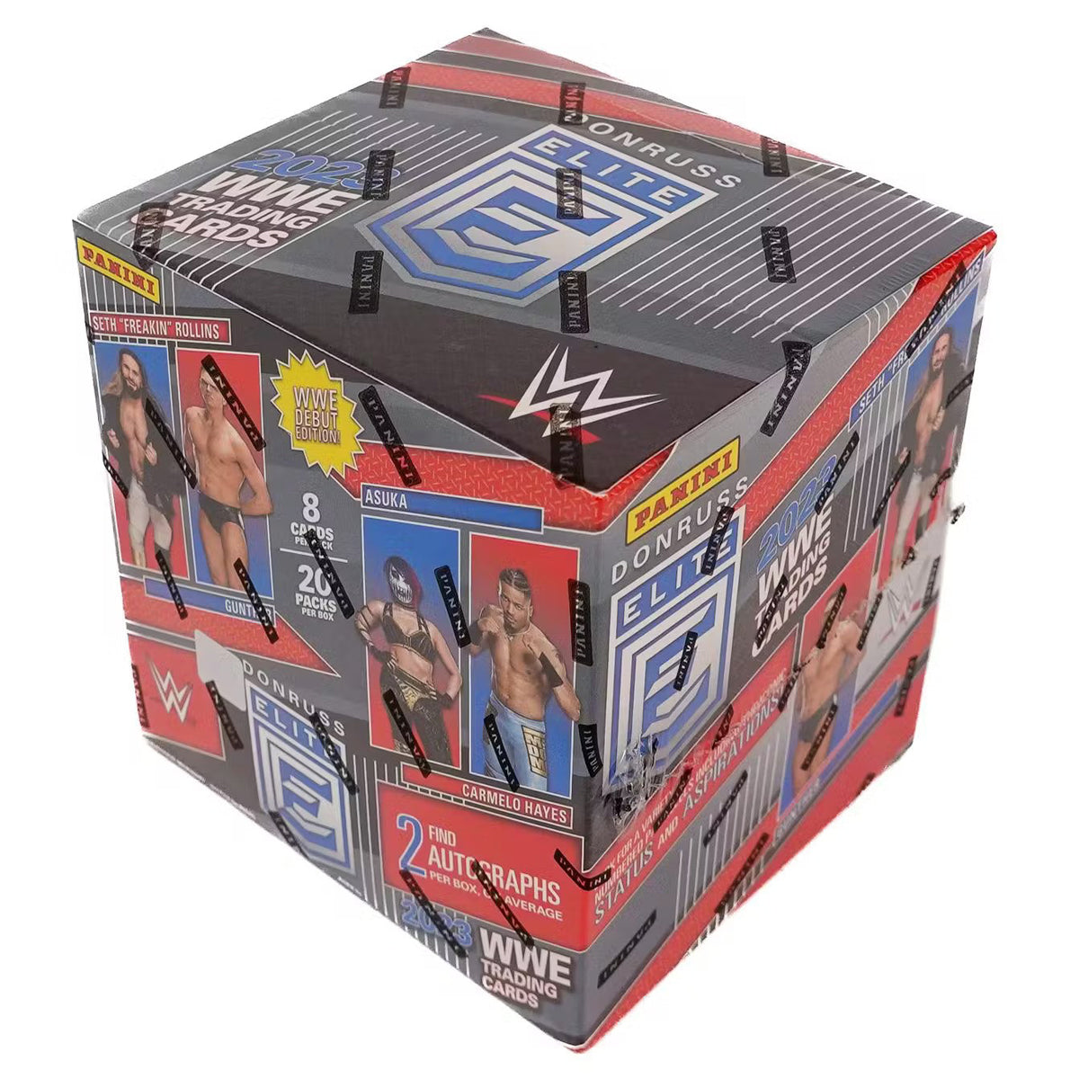 WWE - 2023 Donruss Elite WWE Hobby Trading Cards (Display Box of 20 Pa ...