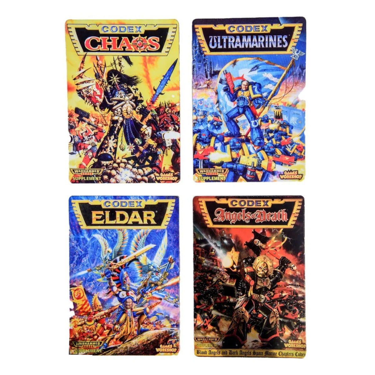 Warhammer 40K Second Edition Codex Coasters – Gameology product