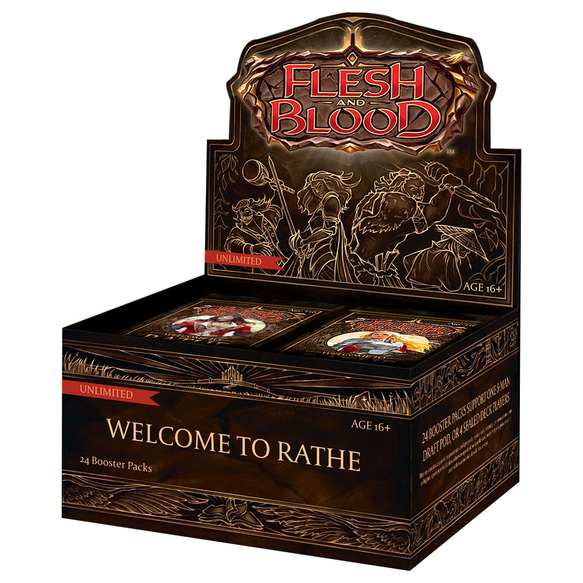 Welcome To Rathe UNLIMITED Booster Box Flesh And Blood – Gameology product
