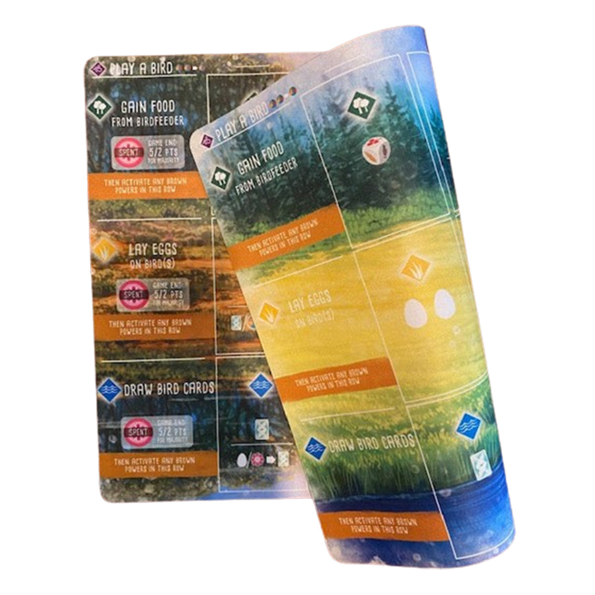Wingspan Natural Double-Sided Rubber Playmat – Gameology product