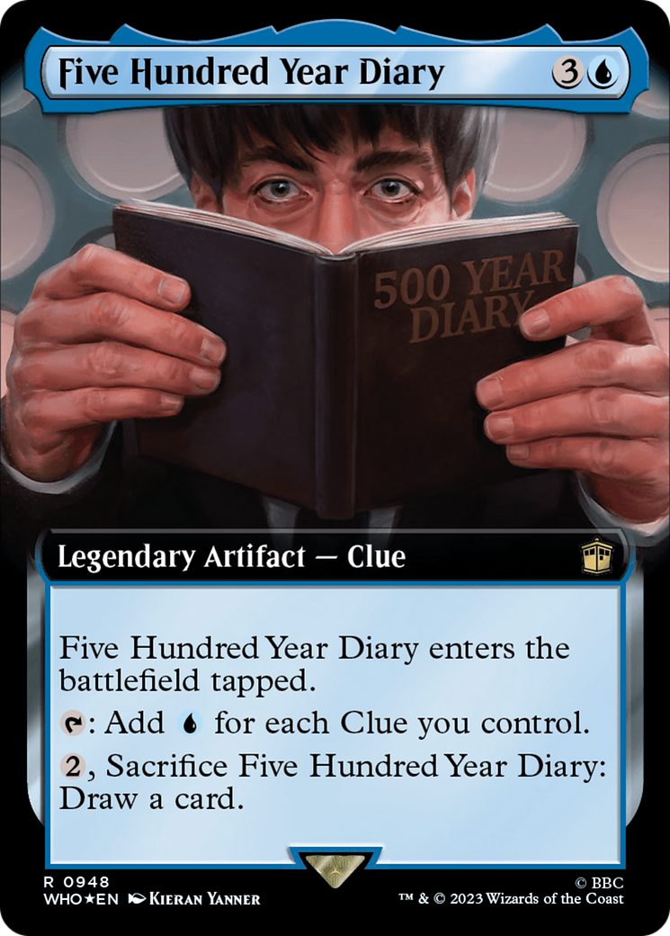 Five Hundred Year Diary Extended Art Surge WHO 948 Doctor Who Magic ...