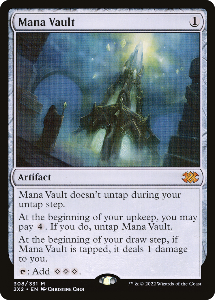 Mana Vault 2X2 308 Double Masters 2022 Magic – Gameology