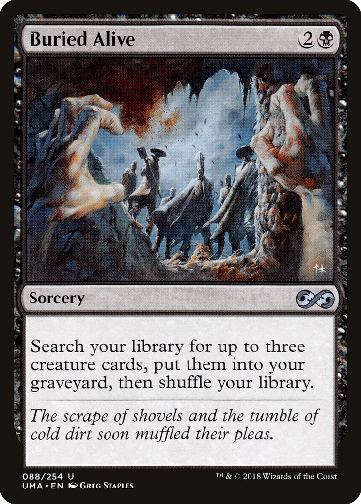 Buried Alive (UMA-088) - Ultimate Masters - Magic The Gathering ...