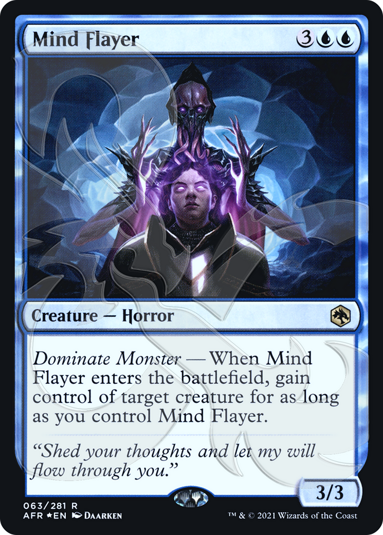 Mind Flayer AFR& 63A Adventures in the Forgotten Realms Promos Magic ...
