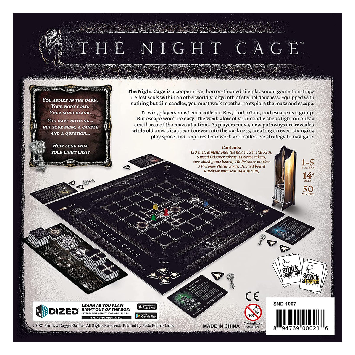 The Night Cage | Board Game – Gameology