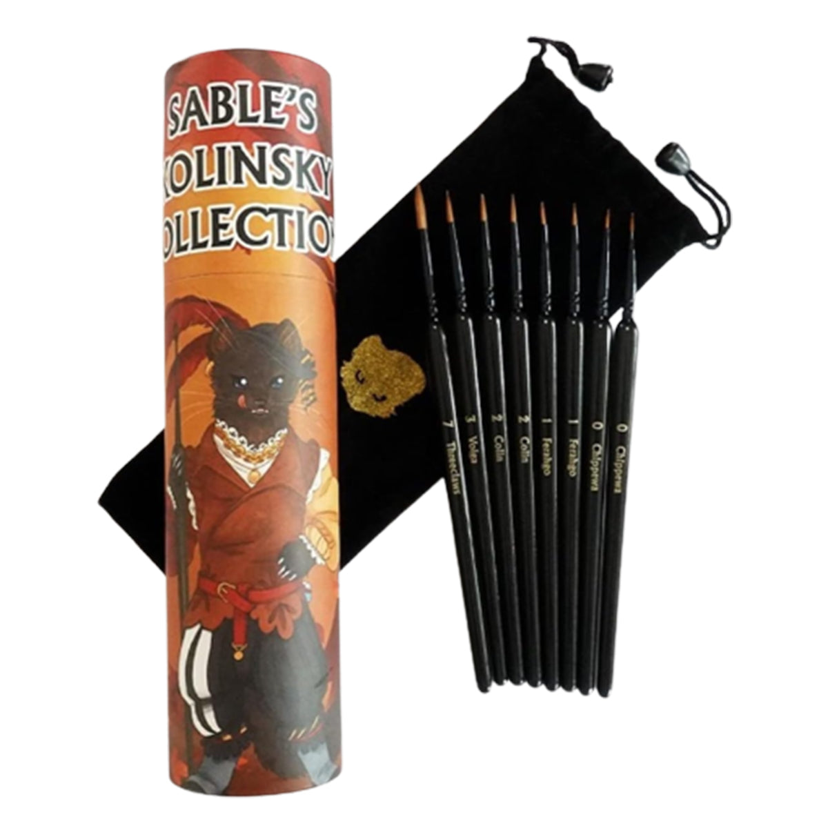 Chronicle Cards - Brushes - Kolinsky Sable Brush Set – Gameology