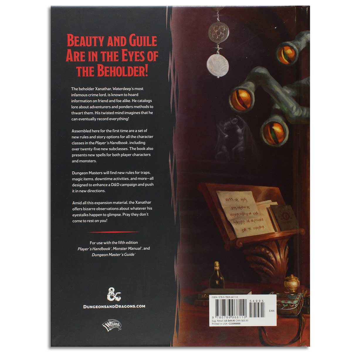 D&D Xanathars Guide to Everything Book | Board Game – Gameology product