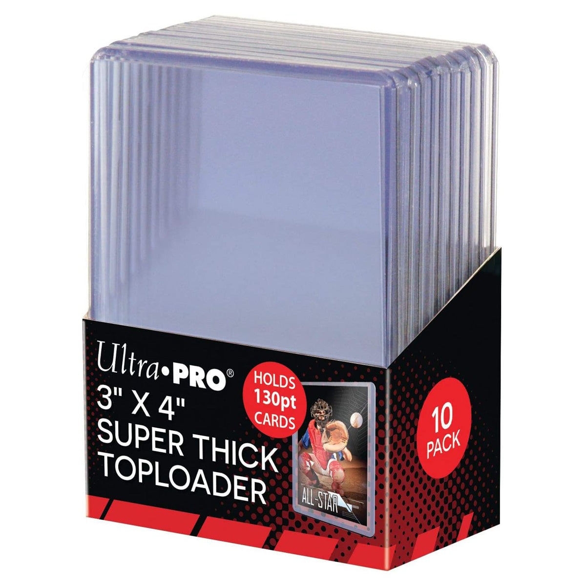 ULTRA PRO Top Loader 3" x 4" 130pt Super Thick Top Load – Gameology product