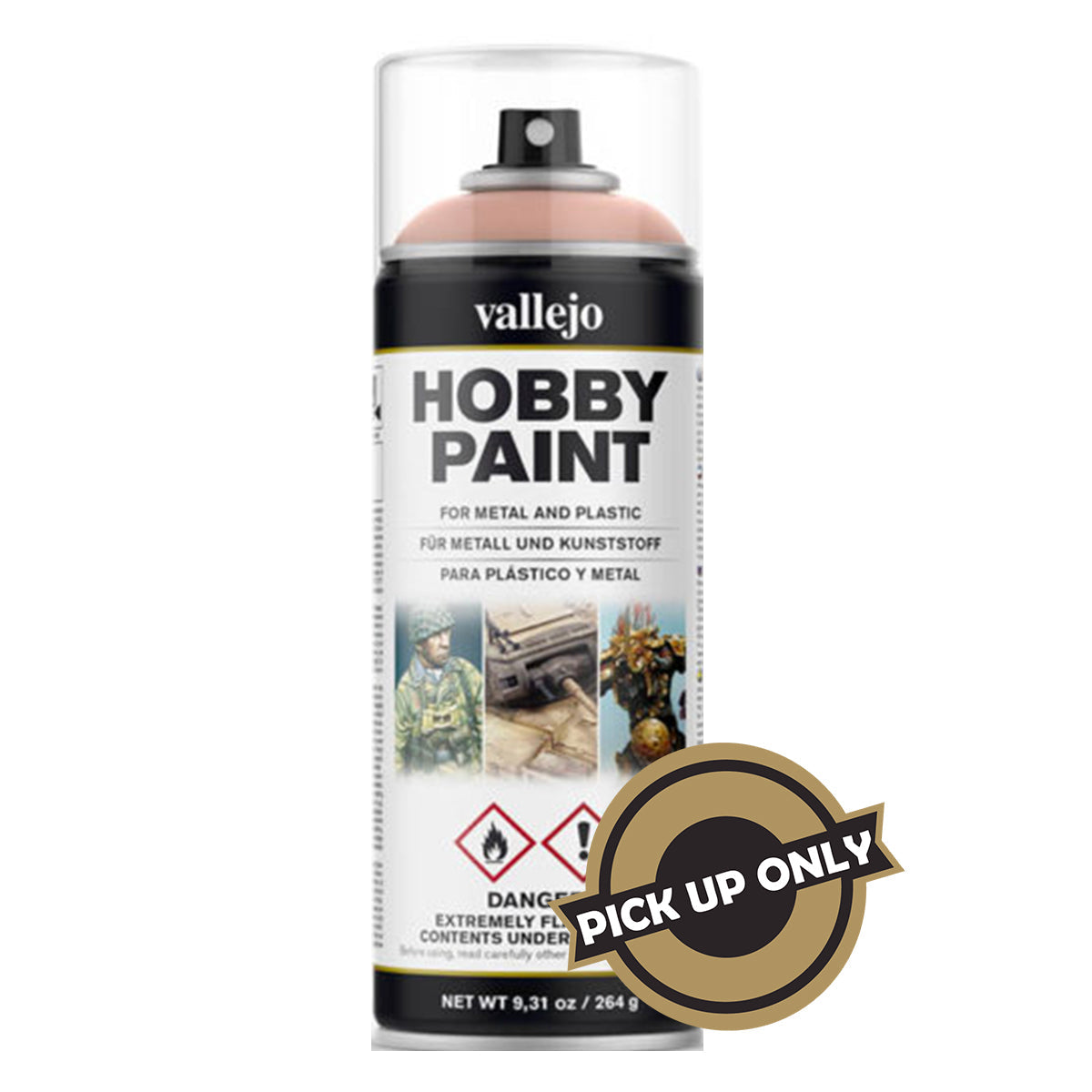 Vallejo Pale Flesh Aerosol Spray Paint 400ml (28.024) – Gameology product