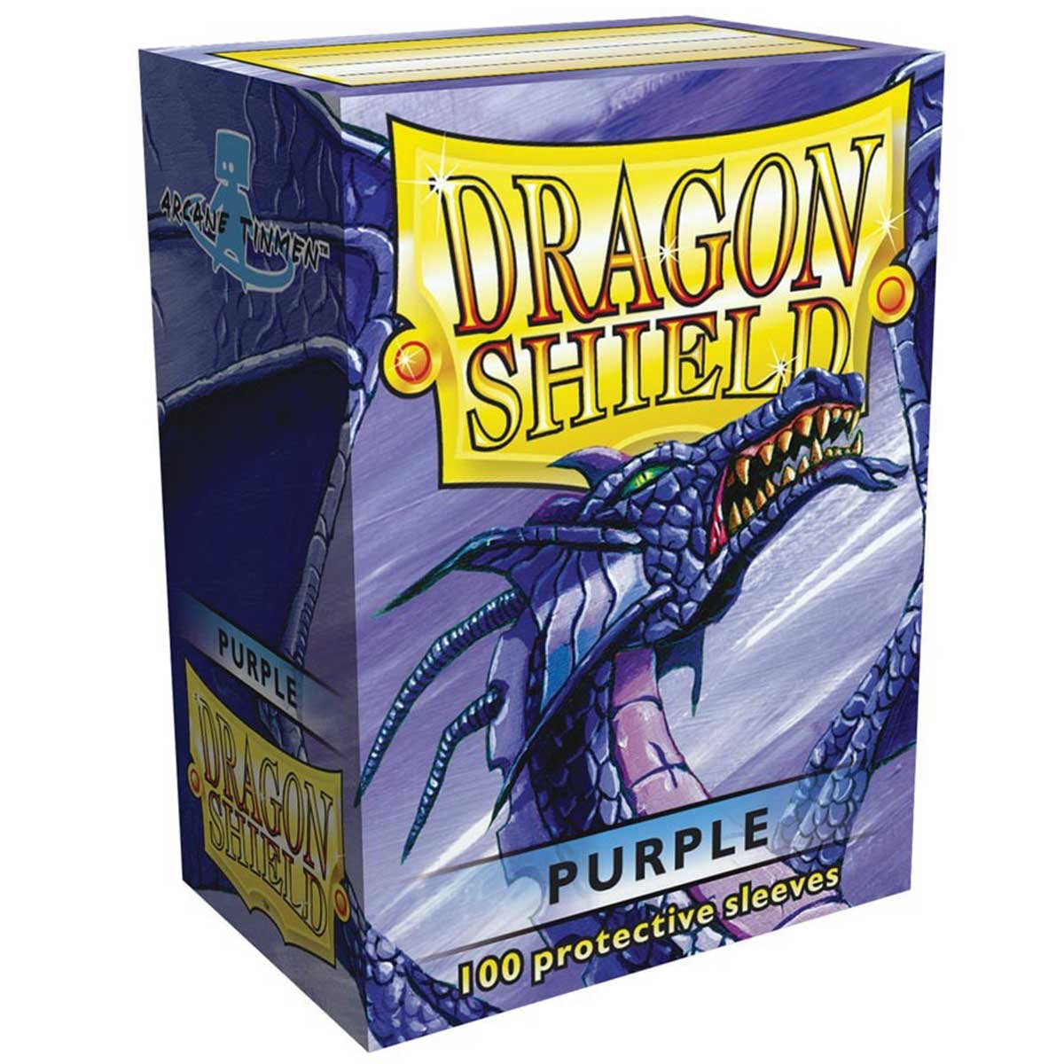 Dragon Shield Standard 100ct Classic Purple Sleeves 63x88mm – Gameology