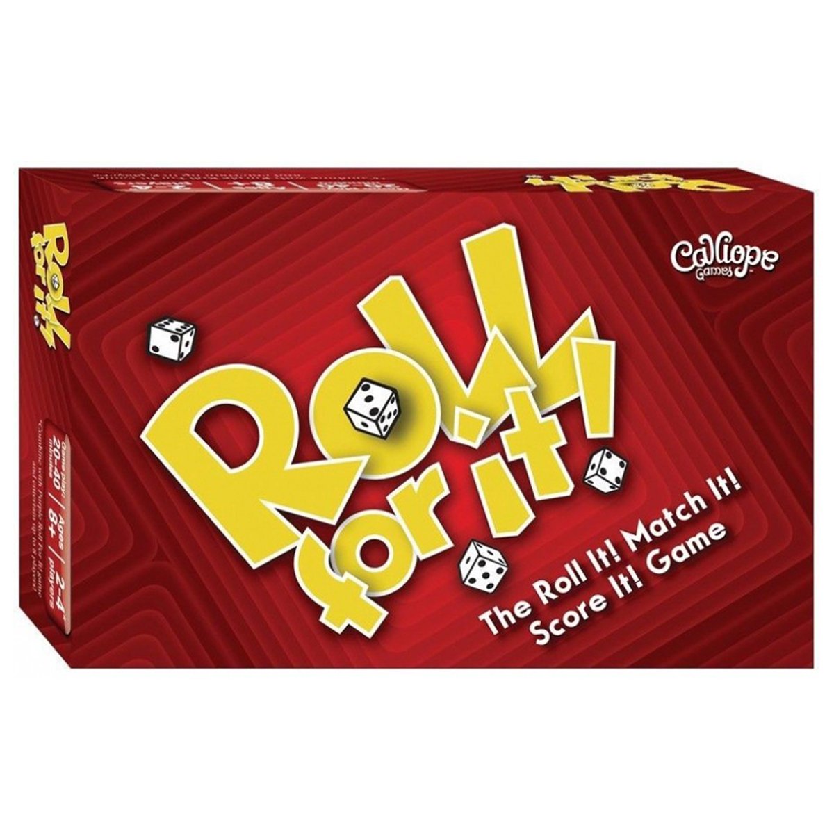 Roll For It! Red Set Board Game – Gameology product