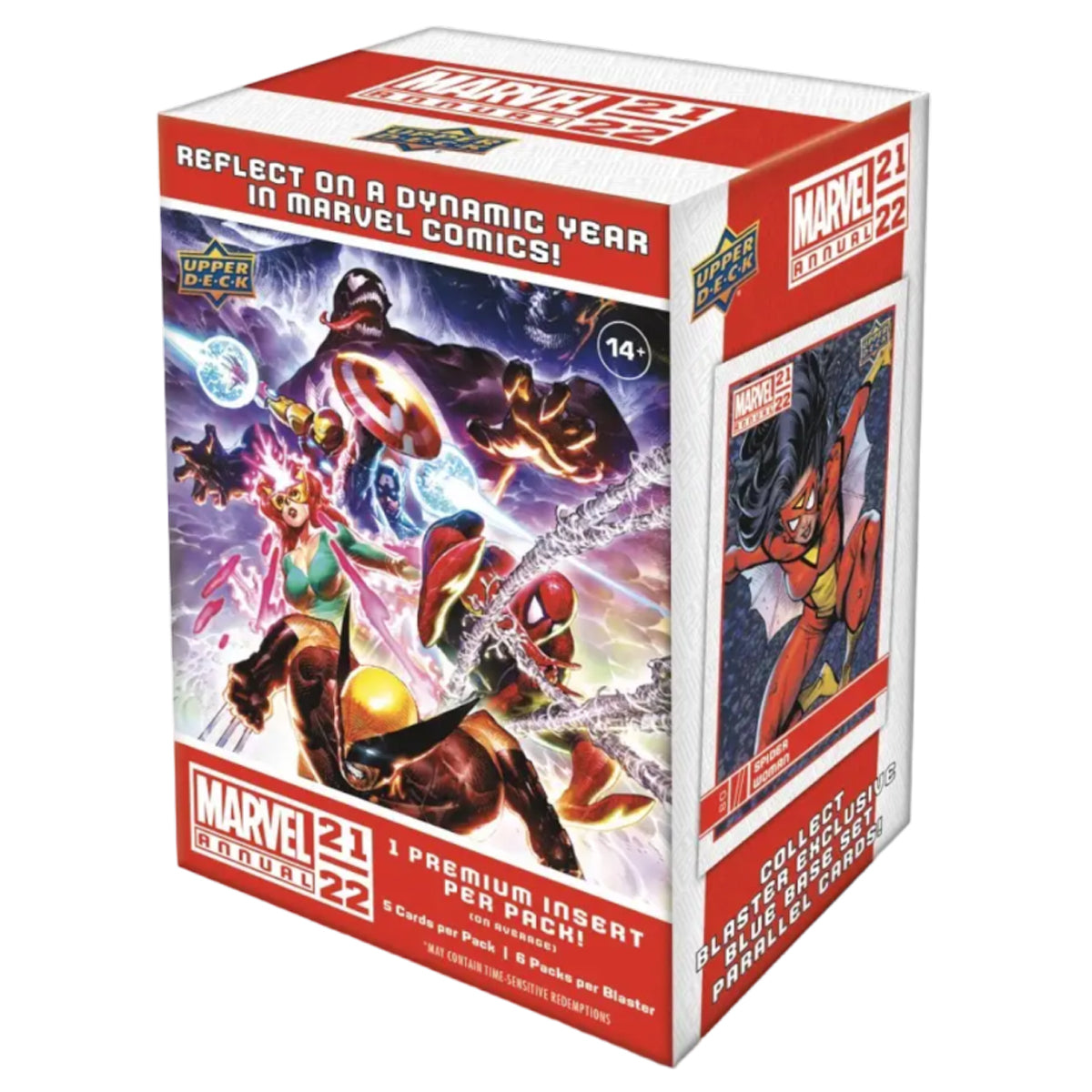 Marvel - Annual 2021/22 Trading Cards 6-Pack Blaster Box – Gameology ...