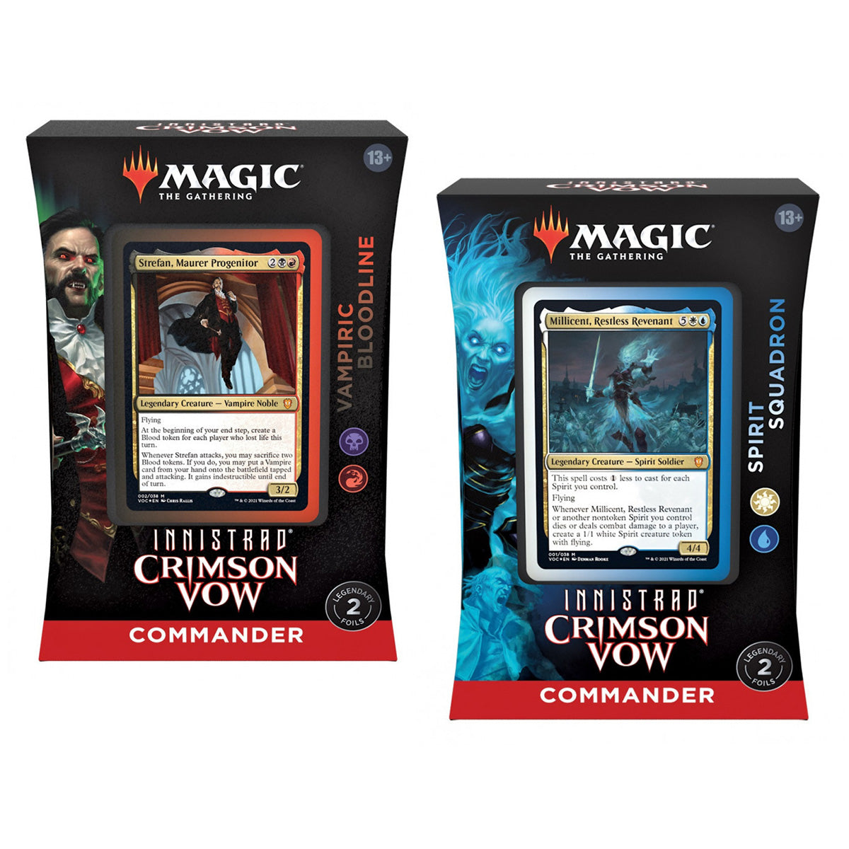 Magic Innistrad Crimson Vow Commander Decks (Pair) MTG – Gameology product