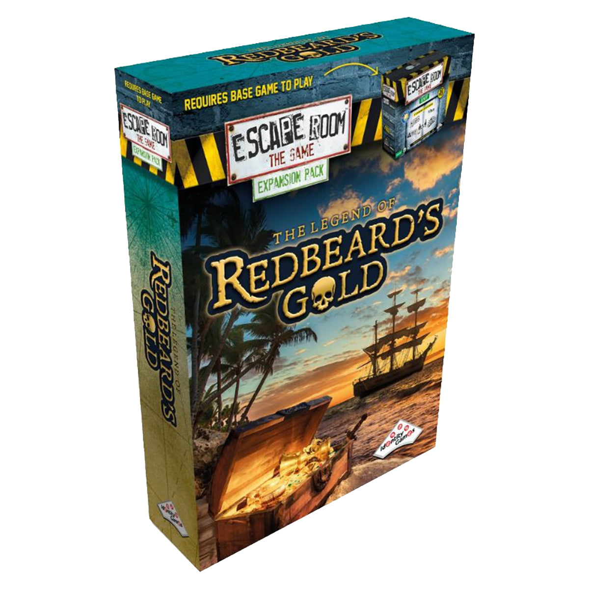 Escape Room the Game The legend of Redbeards Gold Expansion – Gameology ...