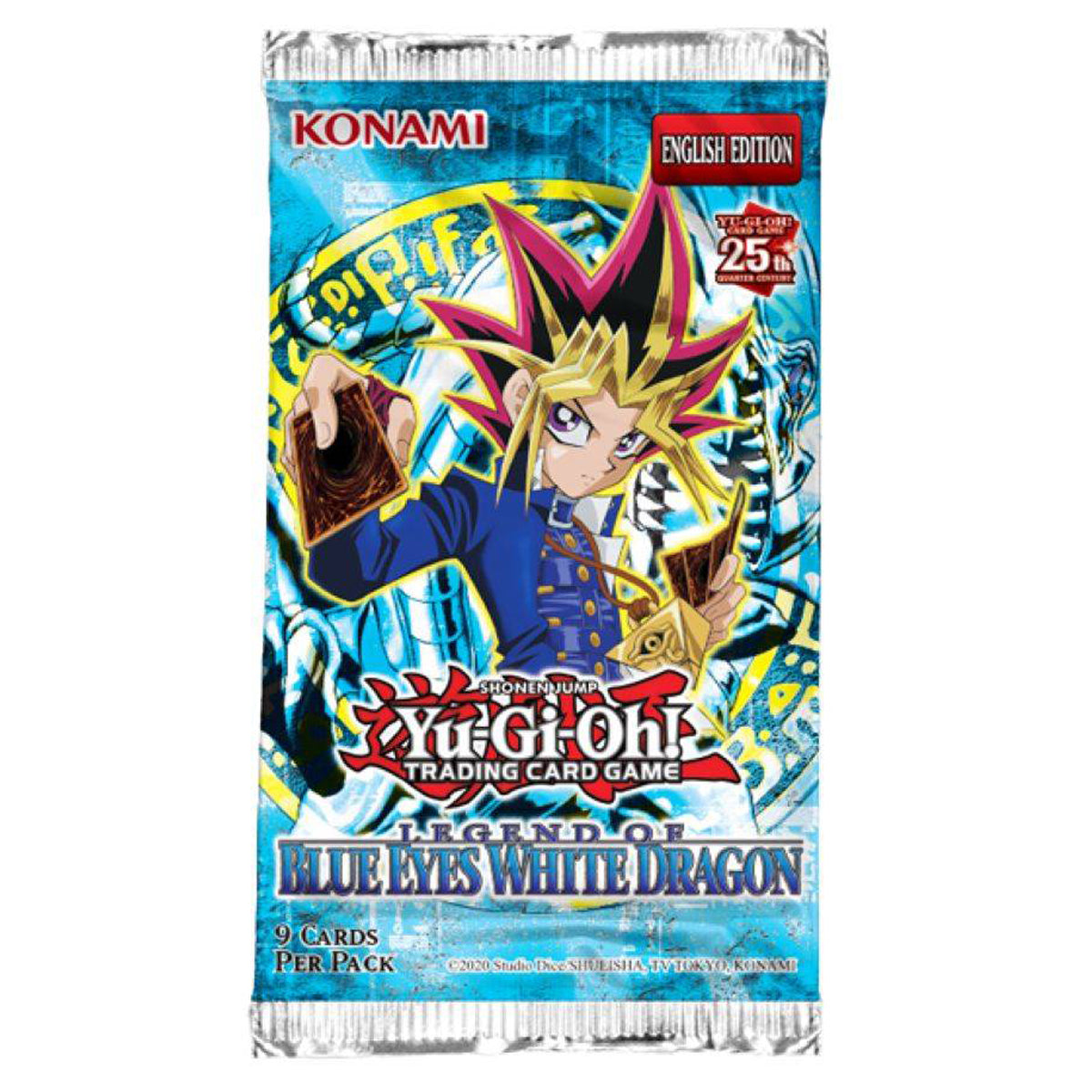 YuGiOh! Blue Eyes White Dragon Booster Box Legendary Collection 25th A ...