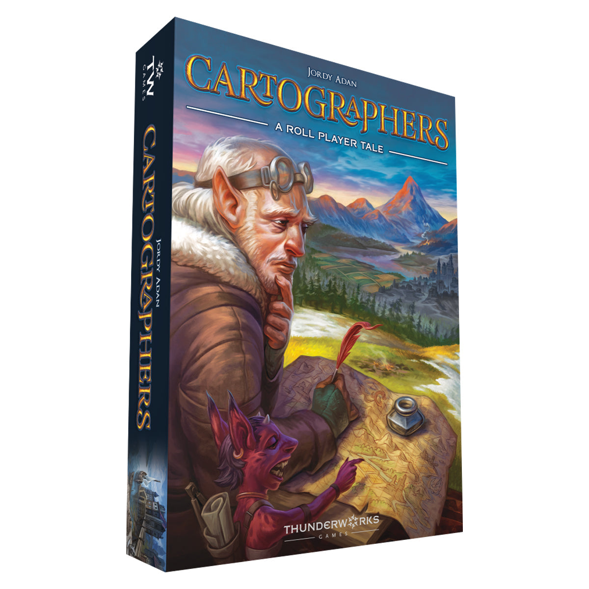Cartographers A Roll Player Tale – Gameology