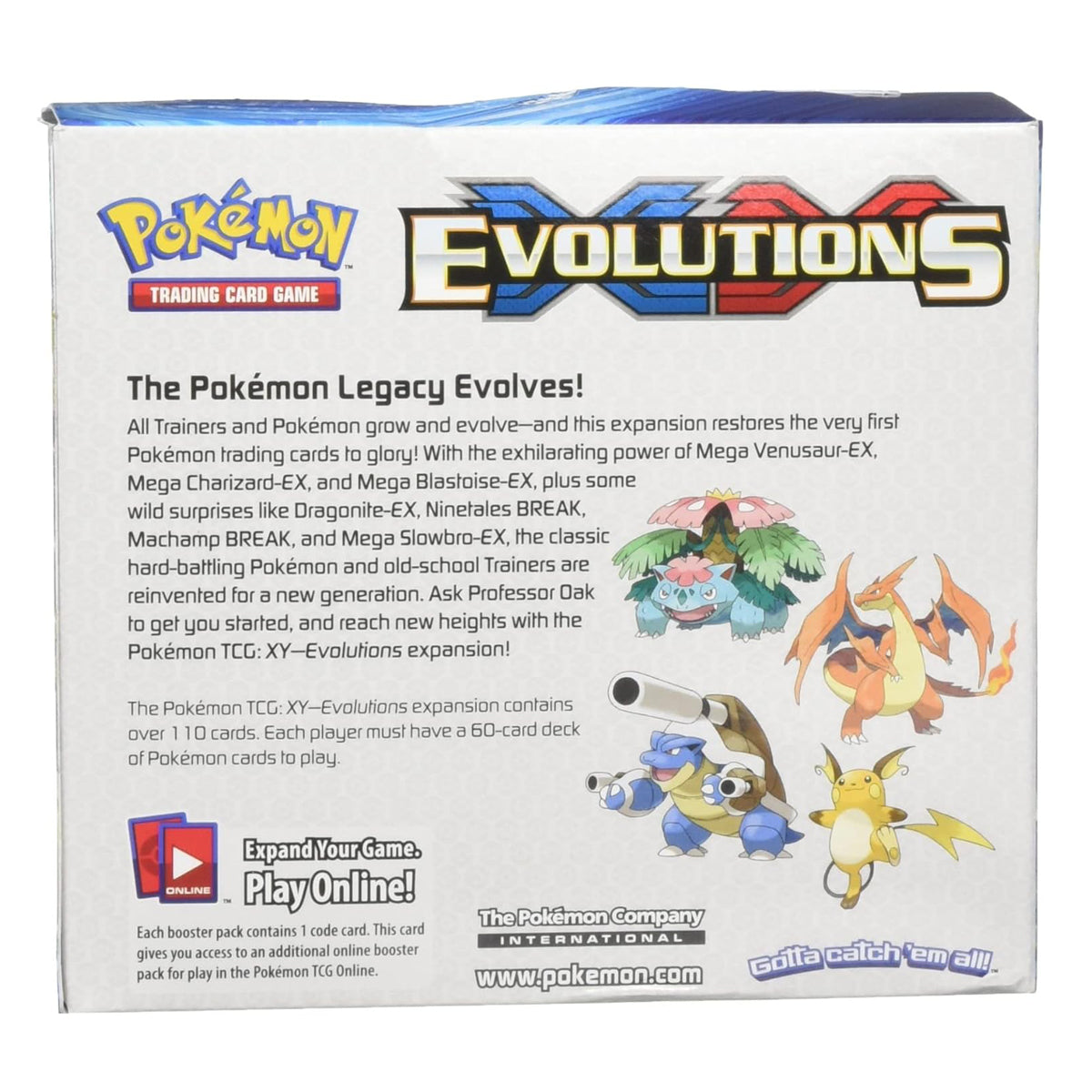 XY Evolutions Booster Box 36 booster packs Trading Card Game POKEMON T ...