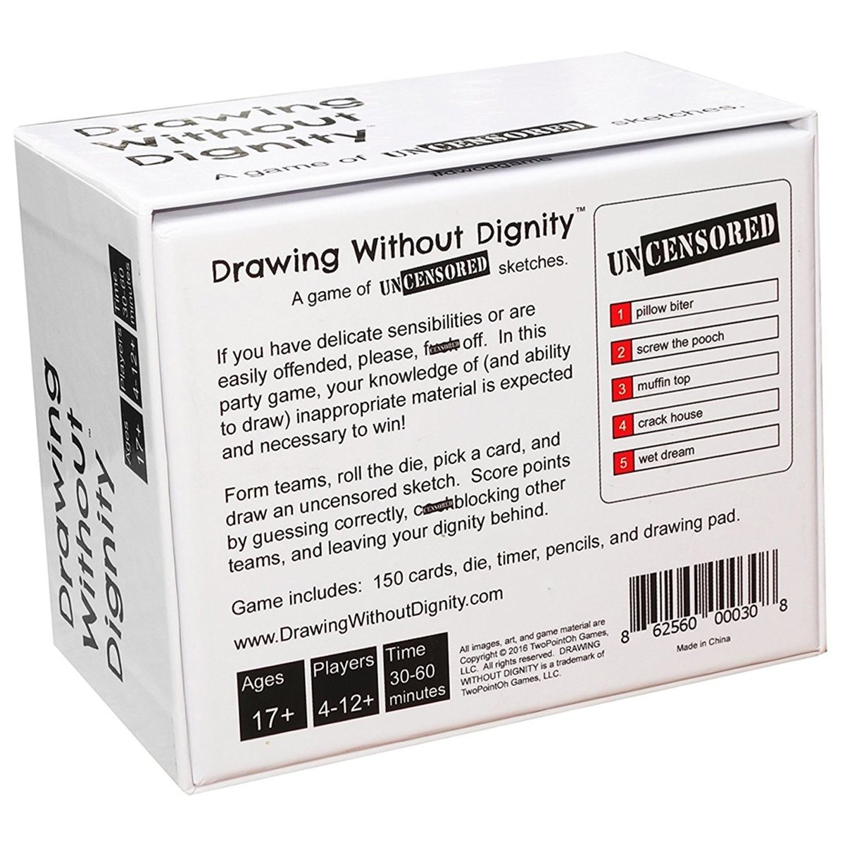 Drawing Without Dignity – Gameology product