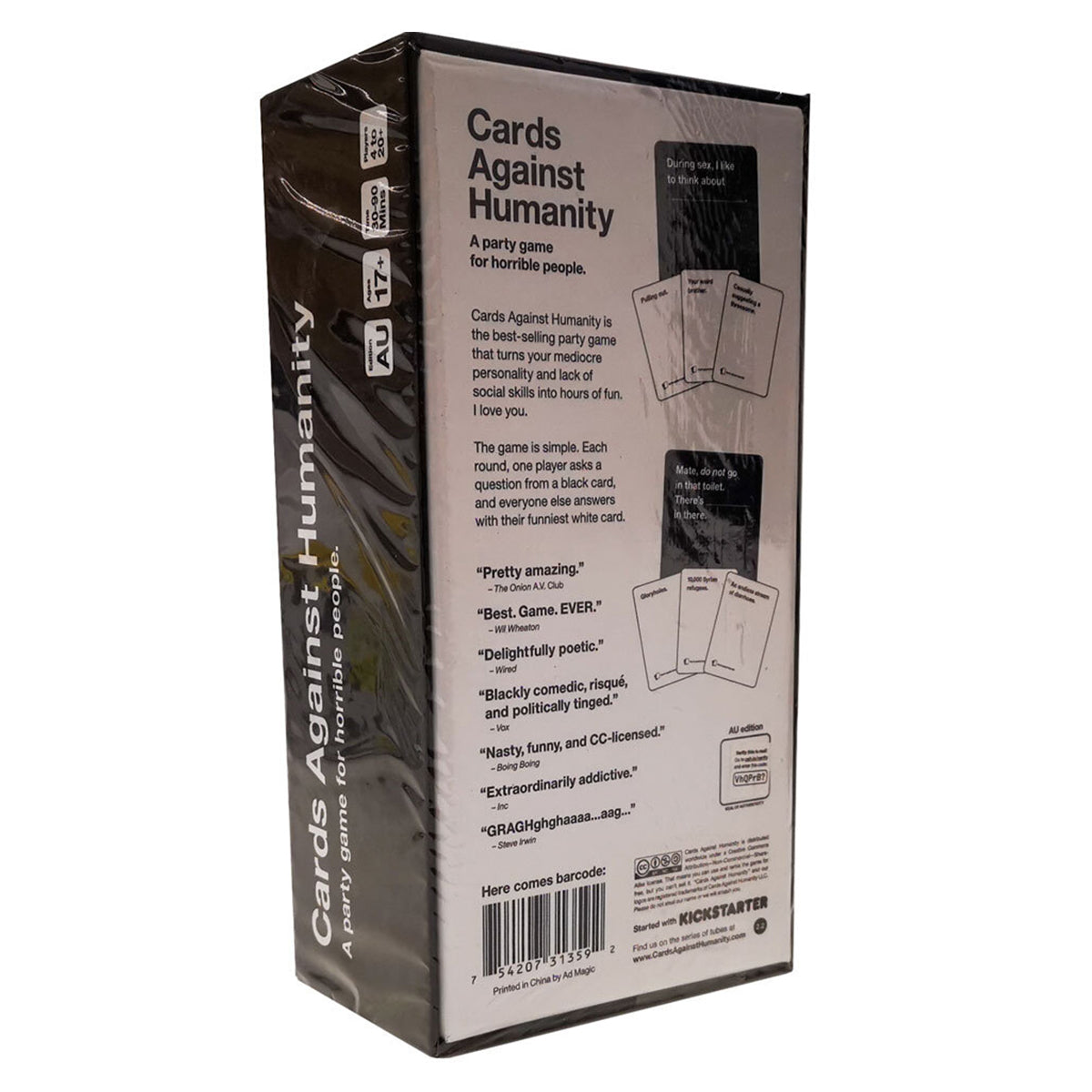 Cards Against Humanity AU Base 2.0 Version | Card Game – Gameology product