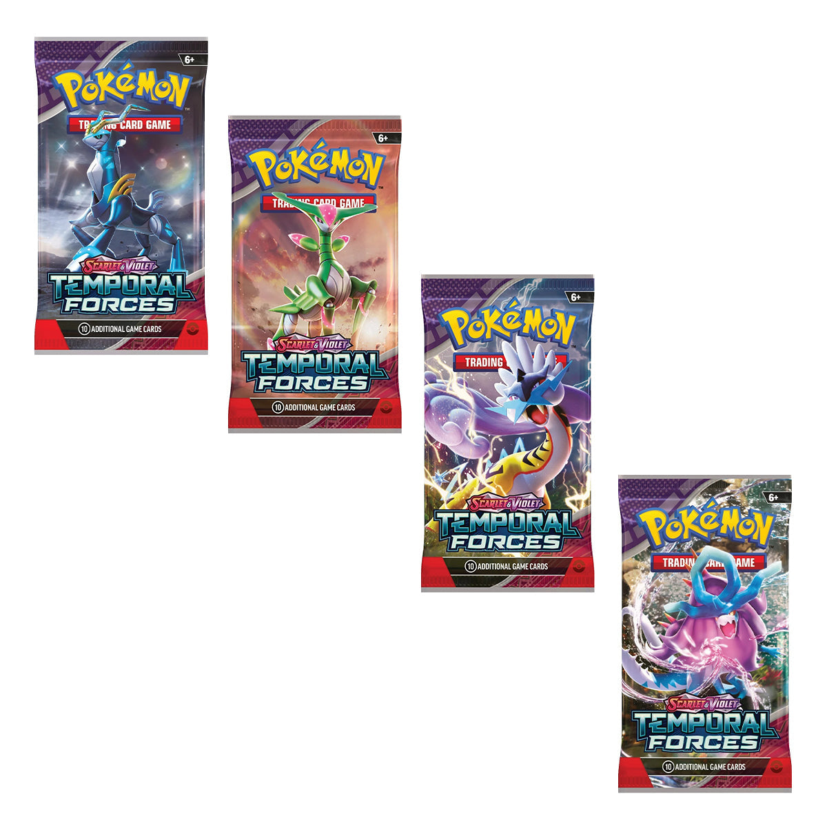 Scarlet & Violet Temporal Forces Booster Box POKEMON TCG – Gameology ...