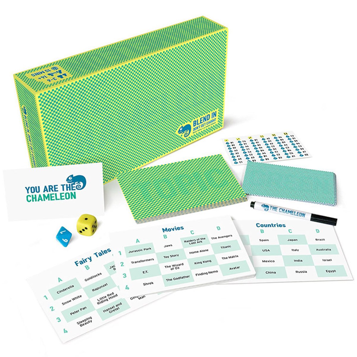 The Chameleon | Card Game – Gameology product