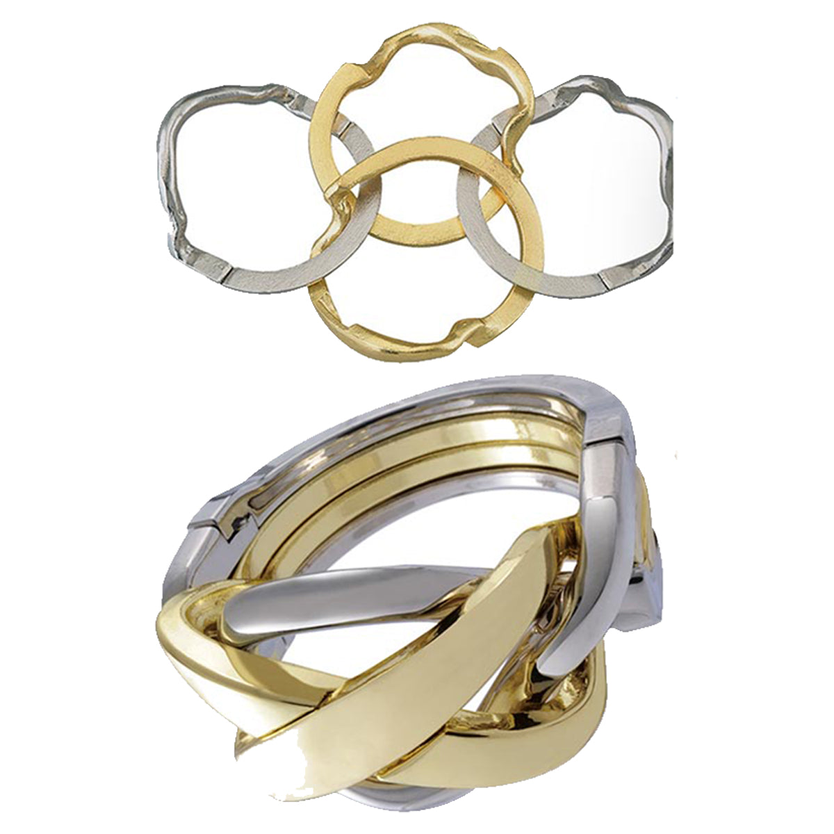 Hanayama Huzzle Hand Puzzle L4 Ring – Gameology product