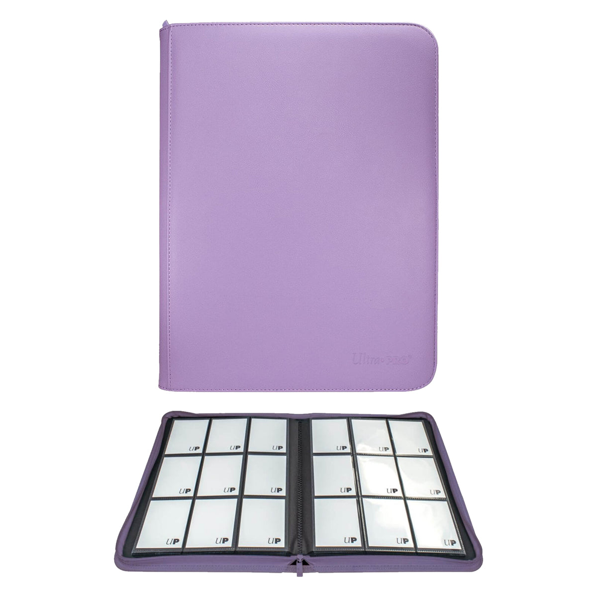 ULTRA PRO Binder - Vivid 9-Pocket Zippered Pro-Binder: Purple – Gameology
