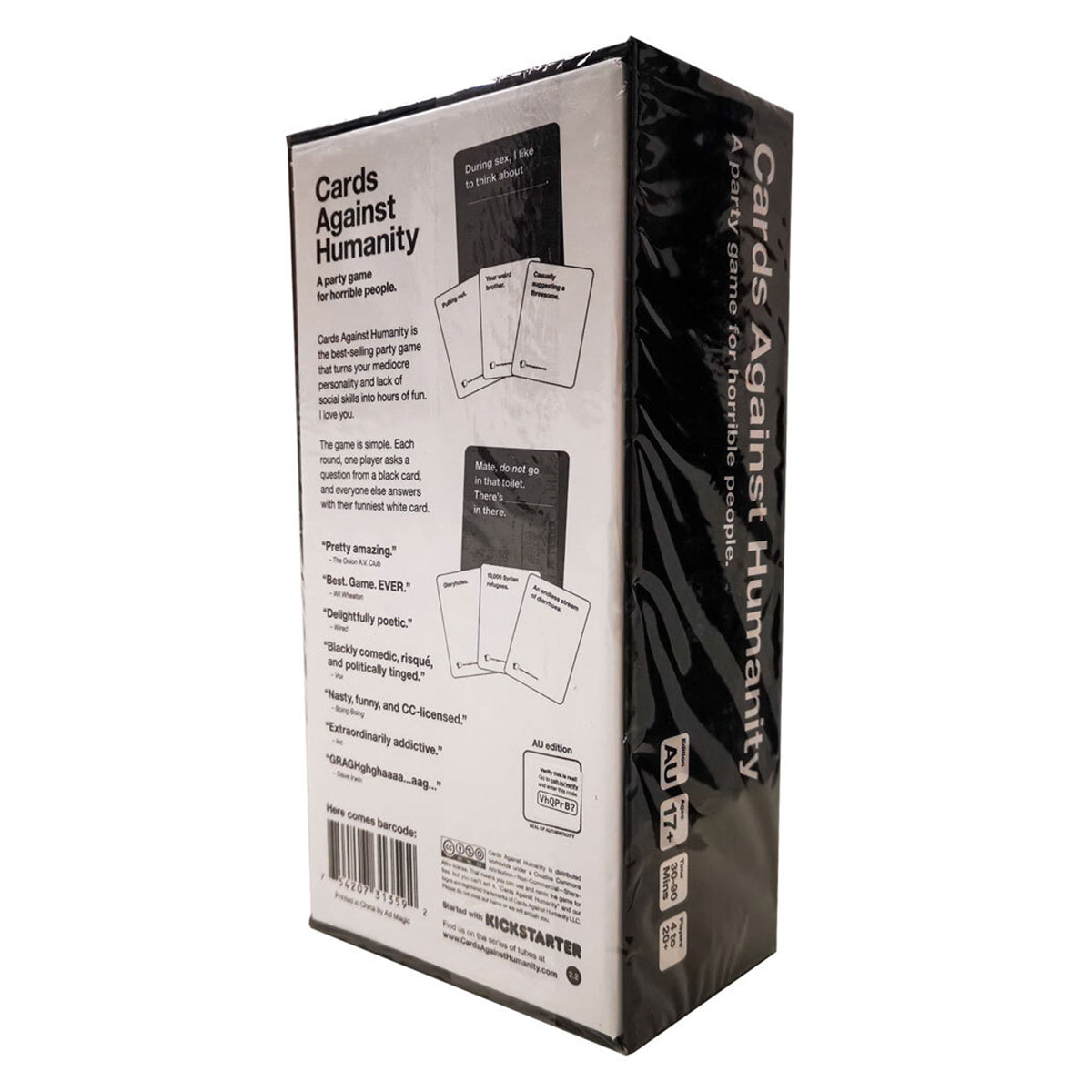 Cards Against Humanity AU Base 2.0 Version | Card Game – Gameology product