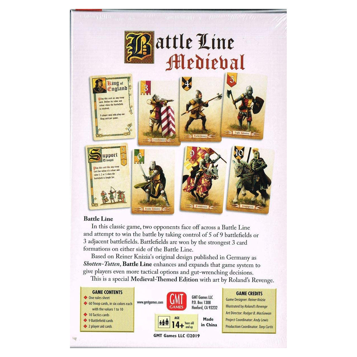 Battle Line Medieval – Gameology product