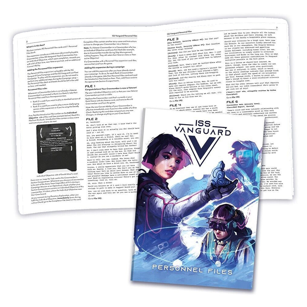 ISS Vanguard Personnel Files Expansion – Gameology product