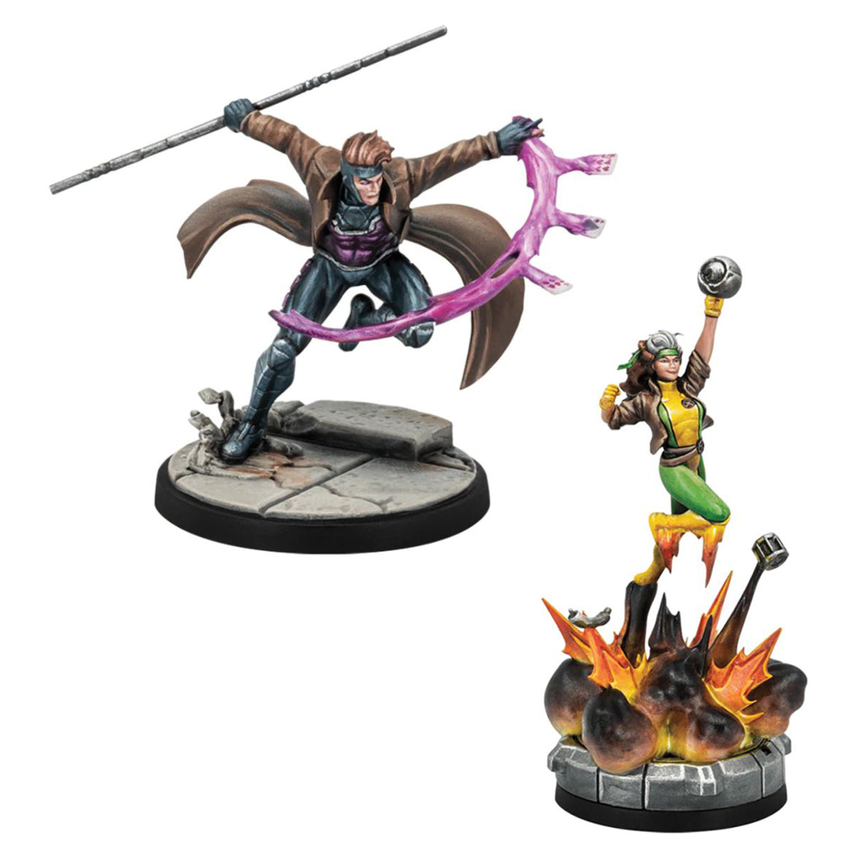 Marvel Crisis Protocol Miniatures Game Rogue and Gambit – Gameology product