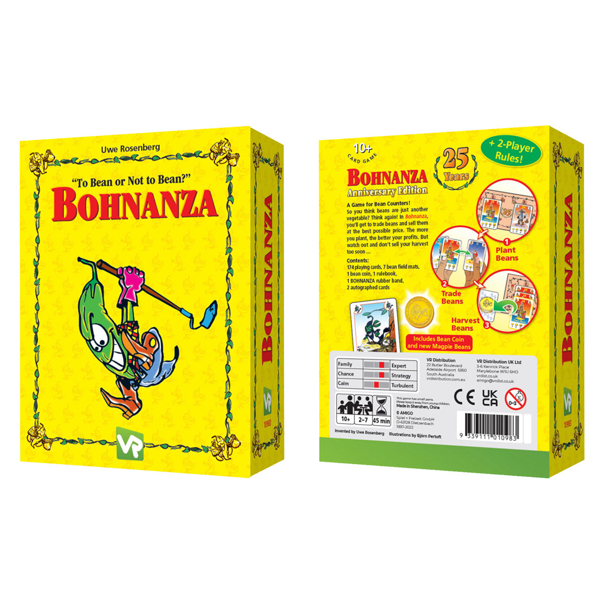 Bohnanza 25th Anniversary Edition – Gameology product