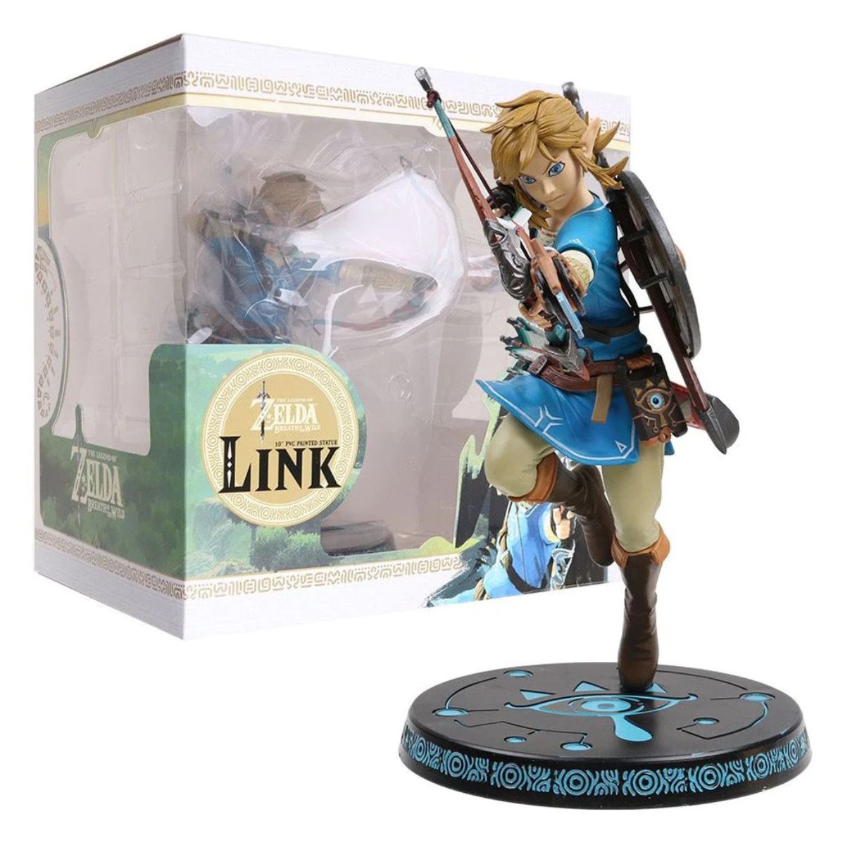 The Legend of Zelda - Link Breath of the Wild Collectors PVC Statue ...