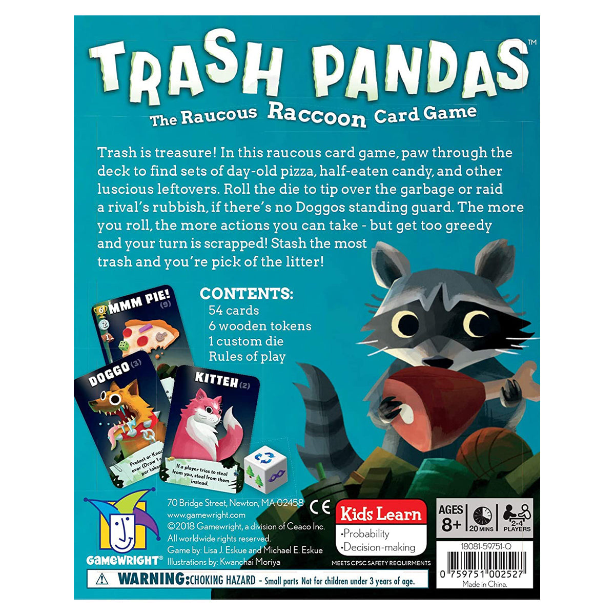 TRASH PANDAS | Card Game – Gameology product