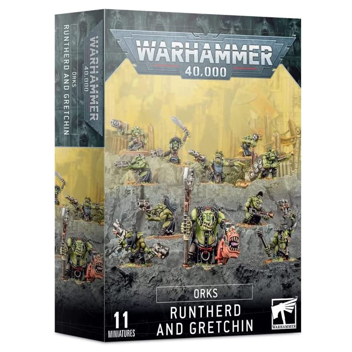 Warhammer 40K Orks Runtherd And Gretchin – Gameology product