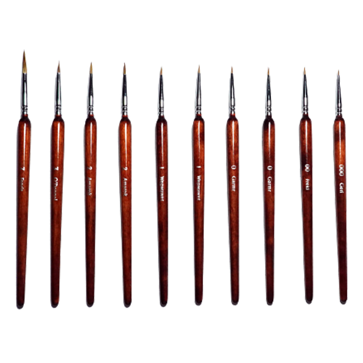 Chronicle Cards - Brushes - Wolf Bristle Brush Set – Gameology product