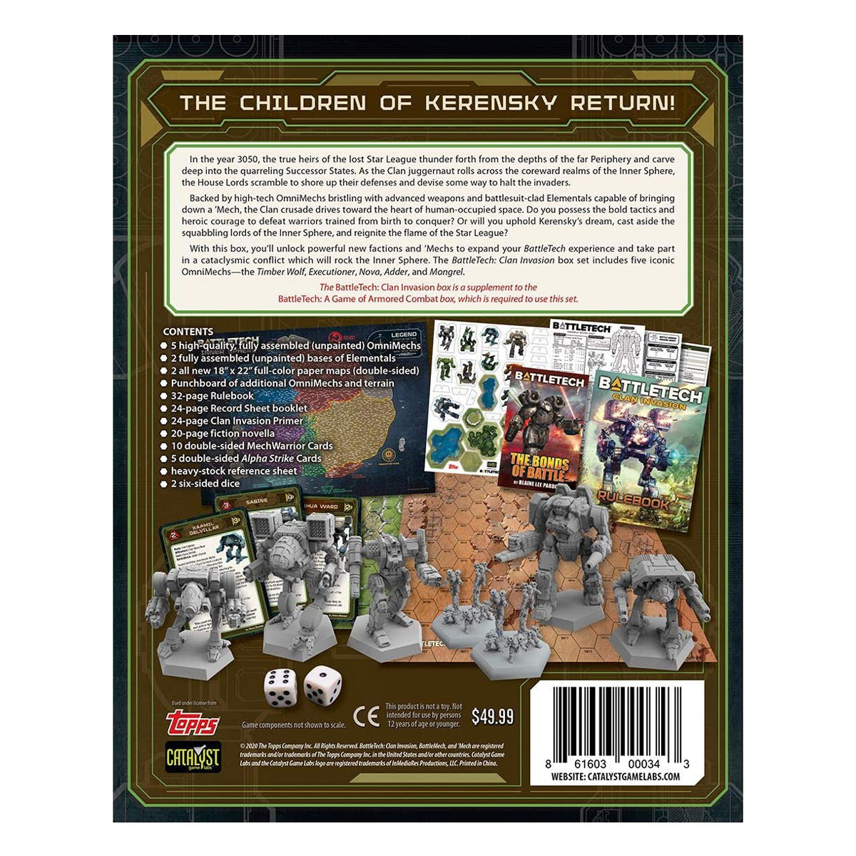 BattleTech Clan Invasion Box – Gameology product
