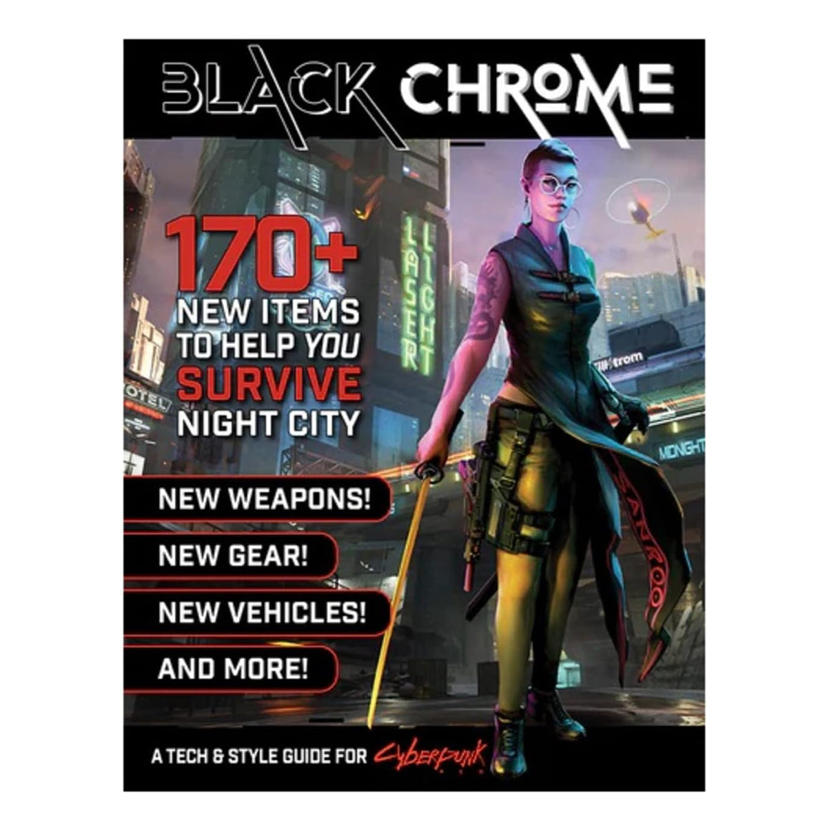Cyberpunk RED RPG: Black Chrome – Gameology product